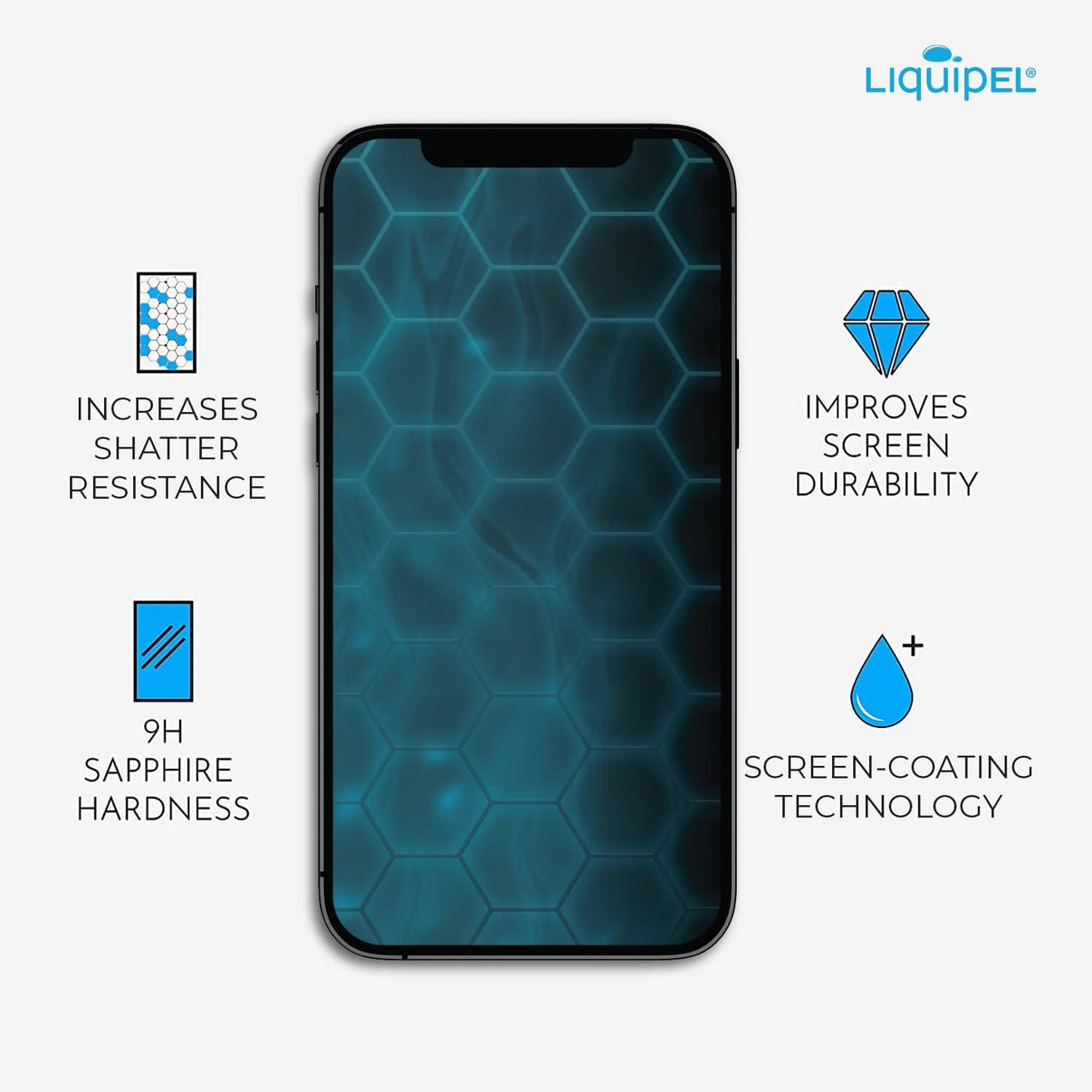 Liquipel Liquid Glass Screen Protector with 12 Month Warranty