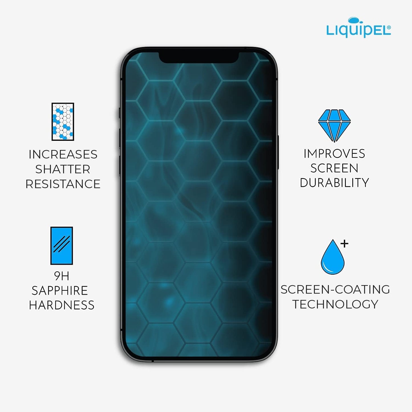 Liquipel Liquid Glass Screen Protector with 12 Month Warranty