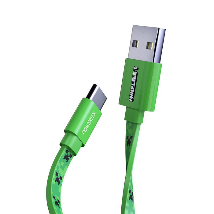 Powertek Minecraft USB-A to USB-C Charging Cable (6ft) – Liquipel