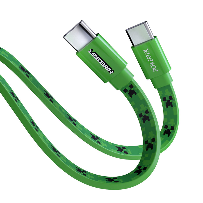 Powertek Minecraft USB-C to USB-C Charging Cable (6ft) – Liquipel