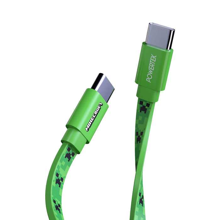 Powertek Minecraft USB-C to USB-C Charging Cable (6ft) – Liquipel