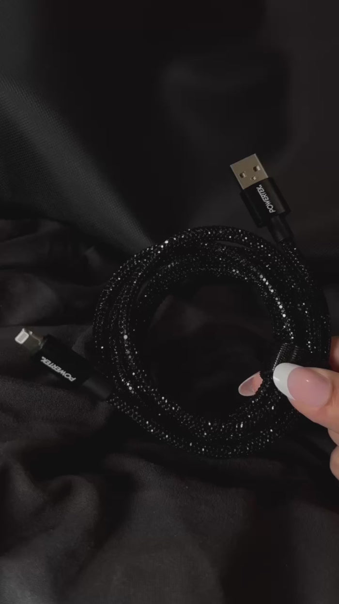 Powertek Diamond Shine Charging Cable (5ft) – Liquipel